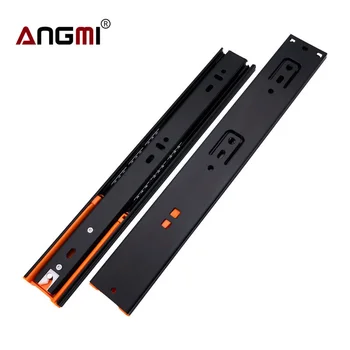 304 Stainless Steel Drawer Guide Three-section Silent Drawer Slide ...