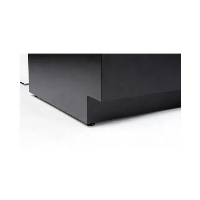 44" Quarter Vision Glass Led-lit Jewel Display Counter Corner Display ...