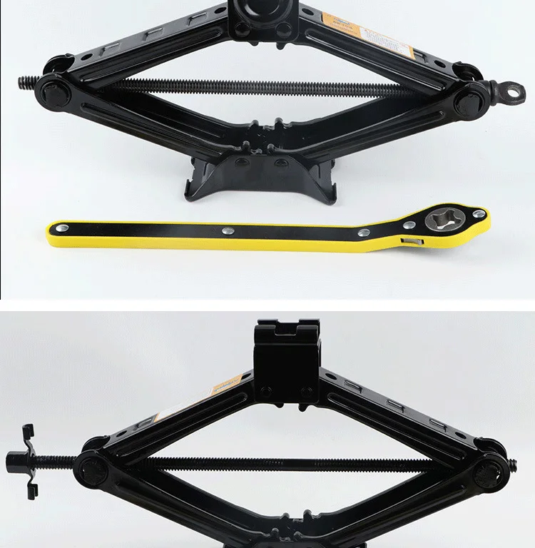 Scissor Jack Car Jacks Factory Wholesale Hand-operated 1.5 Ton Steel ...