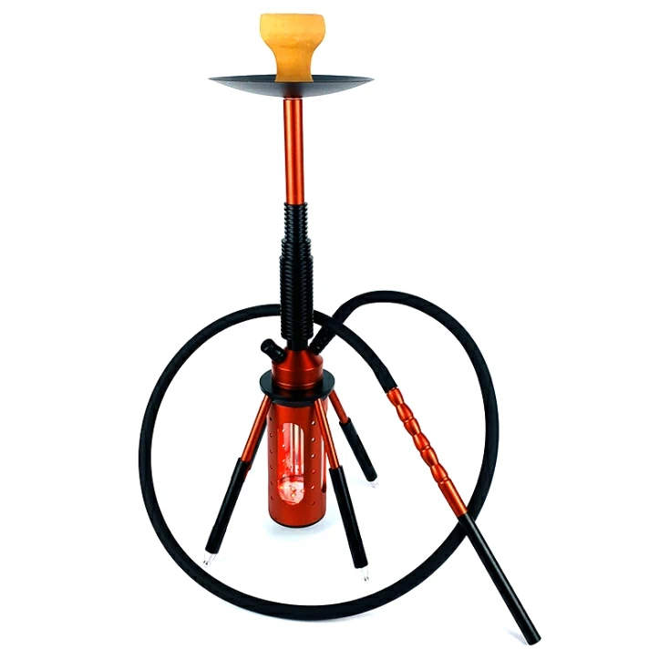 Wholesale Rocket Led Shisha Hookah Stainless Steel Glass Shesha Hookah ...