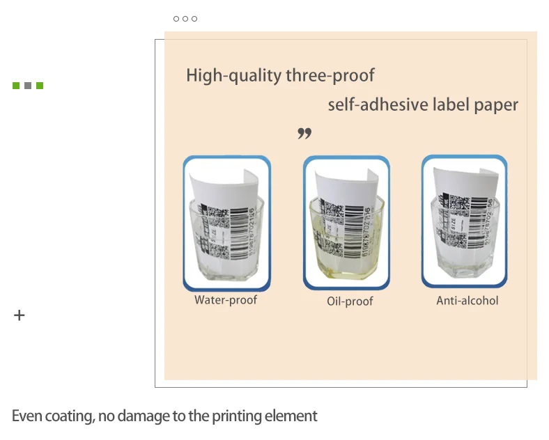 Custom Printed Heat Sensitive Thermal Barcode Label Sticker Roll For ...