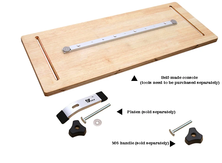 Woodworking T-slot Bevel Slide Rail Aluminum Alloy Fixture Milling ...