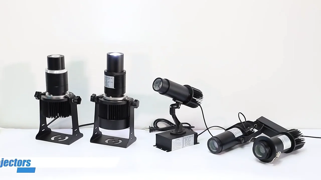 Customized Logo Glass Gobo Lens For Gobo Outdoor Advertising Projectors ...