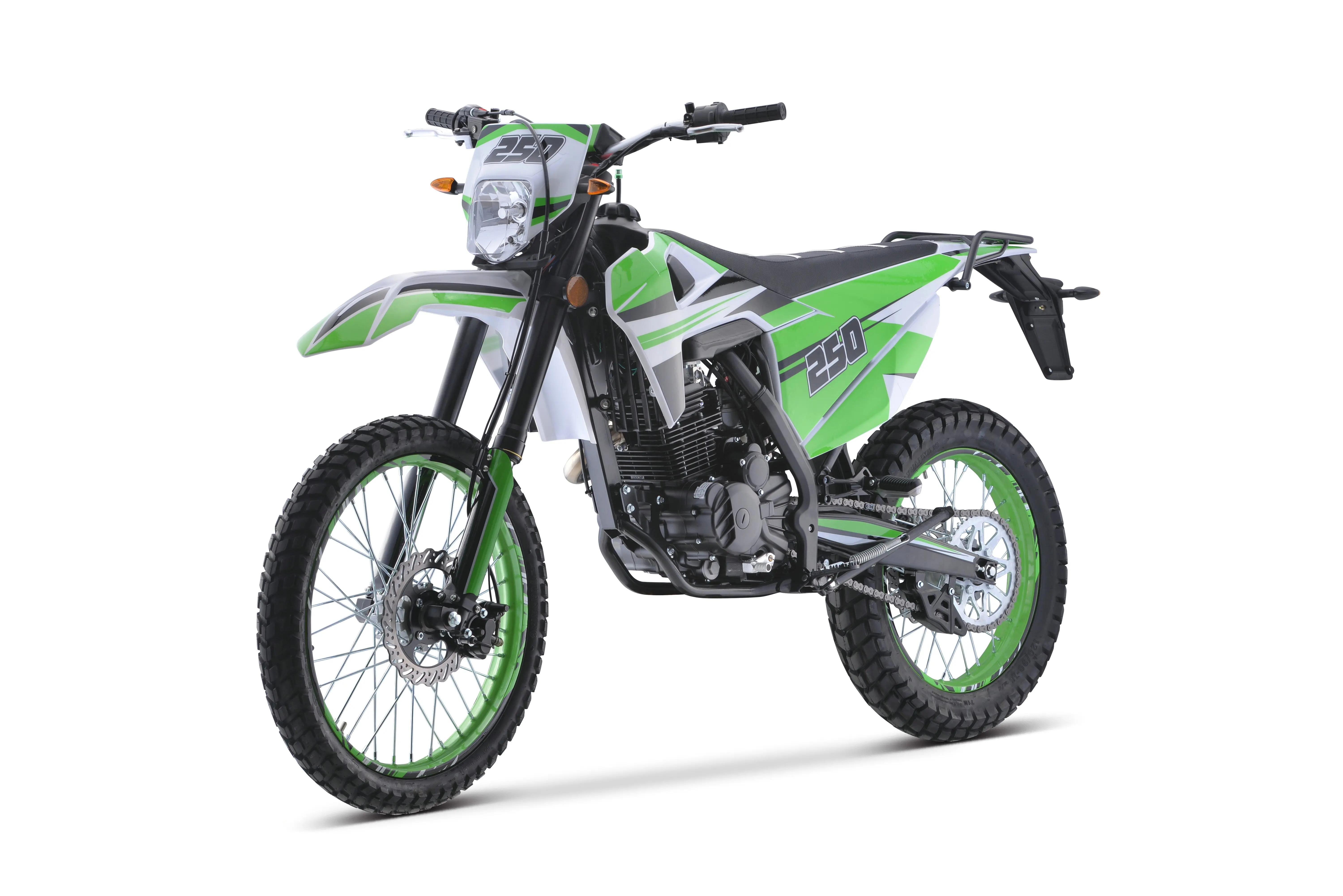 250CC Air-Cooled Enduro Beast - Rugged off-Road Dirt Bike