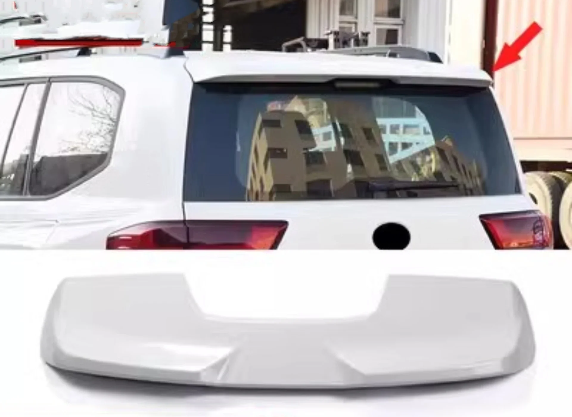 Body Kit Tail Wing For Toyota Land Cruiser Lc300 2022 Convert Deluxe ...