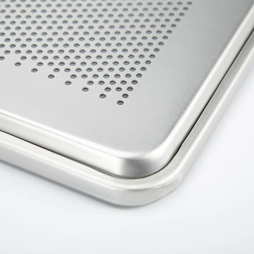 Hot Sale Anodized Aluminum Baking Tray Custom Size Sheet Pans Bakery ...