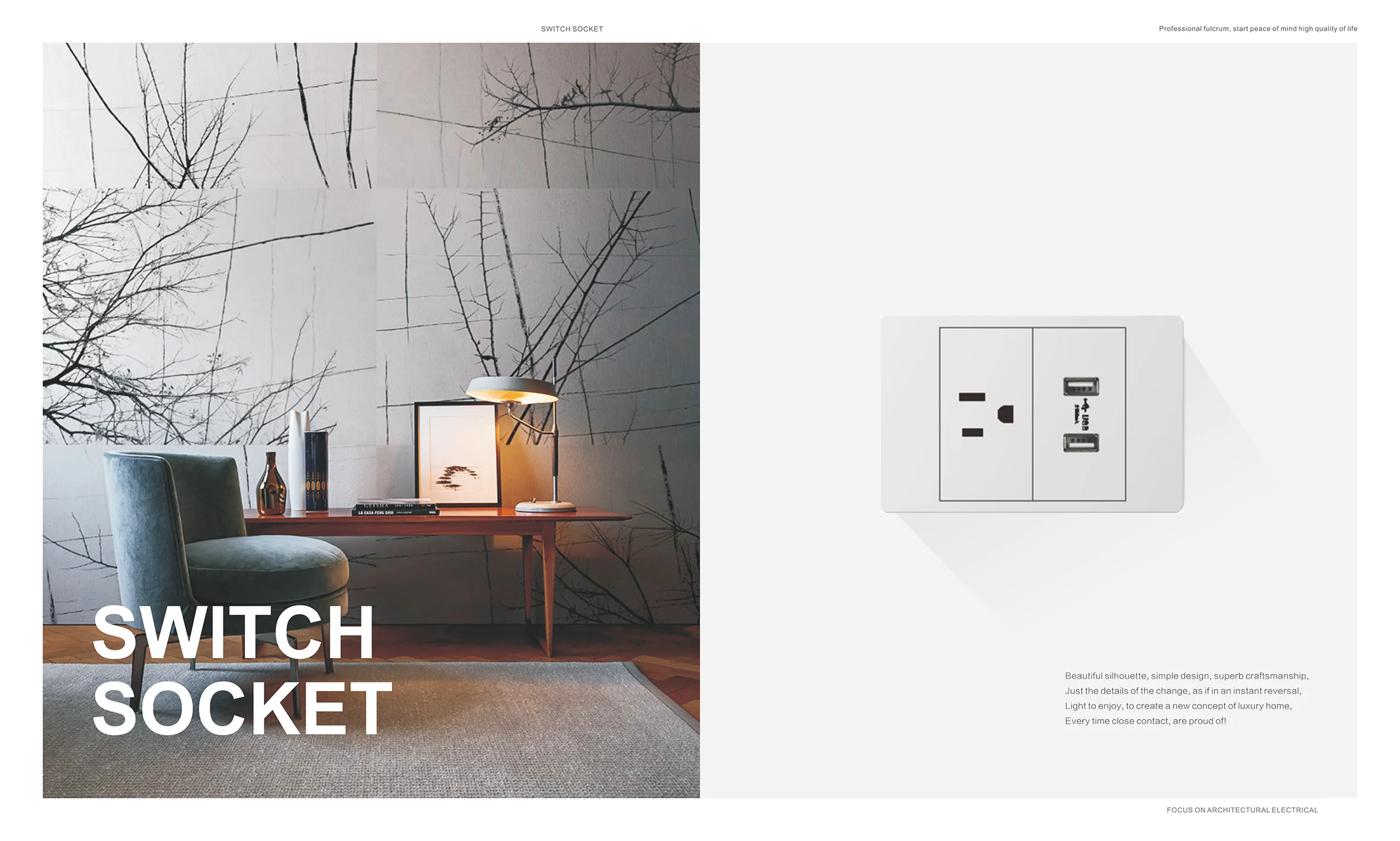 Yunduo British Standard Waterproof Switch Socket with USB