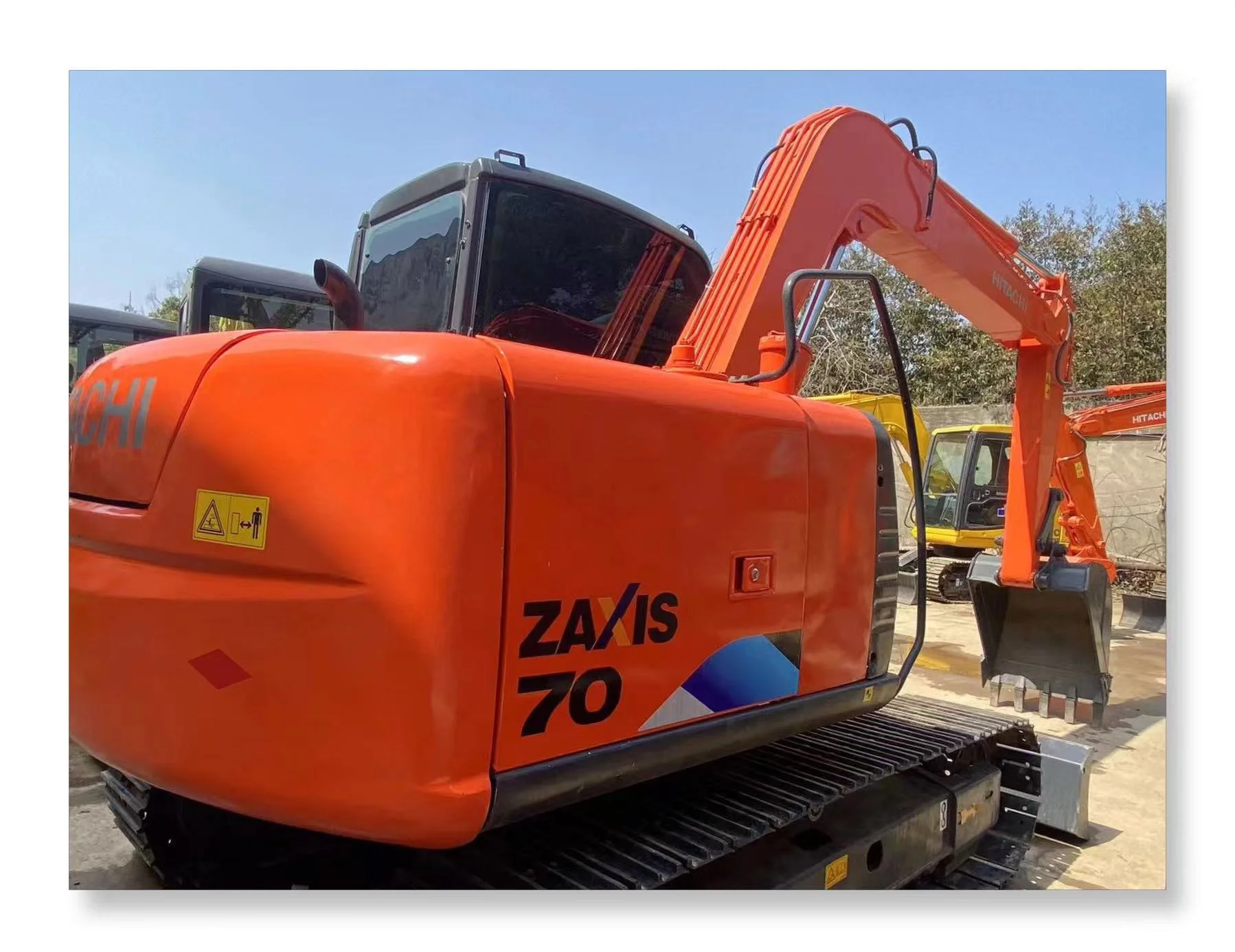 Japanese Used Mini Excavator Hitachi Zx70 7 Ton Hitachi Zx70 Used ...
