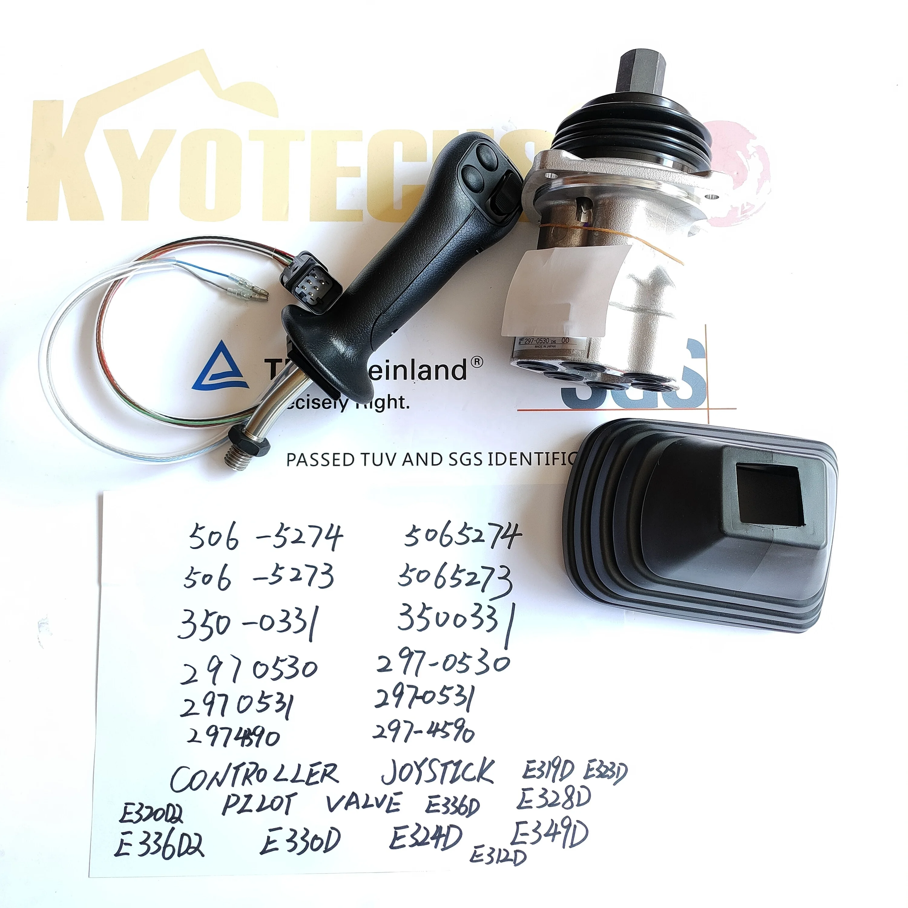 EXCAVATOR CONTROLLER JOYSTICK PILOT VALVE 506-5274 for CATERPILLAR