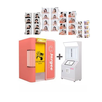 Low Cost Self Service Touch Screen Instant Camera Photo Booth Vending ...