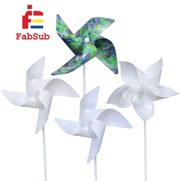 Kids Sublimation Pin Wheel PET Paper Double Sided Printable Blank ...