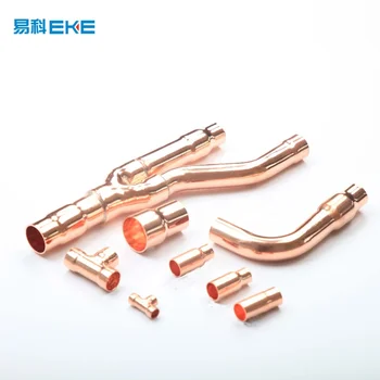 Copper Fittings (splitters) /copper Branch Pipe For Vrv/vrf Air ...