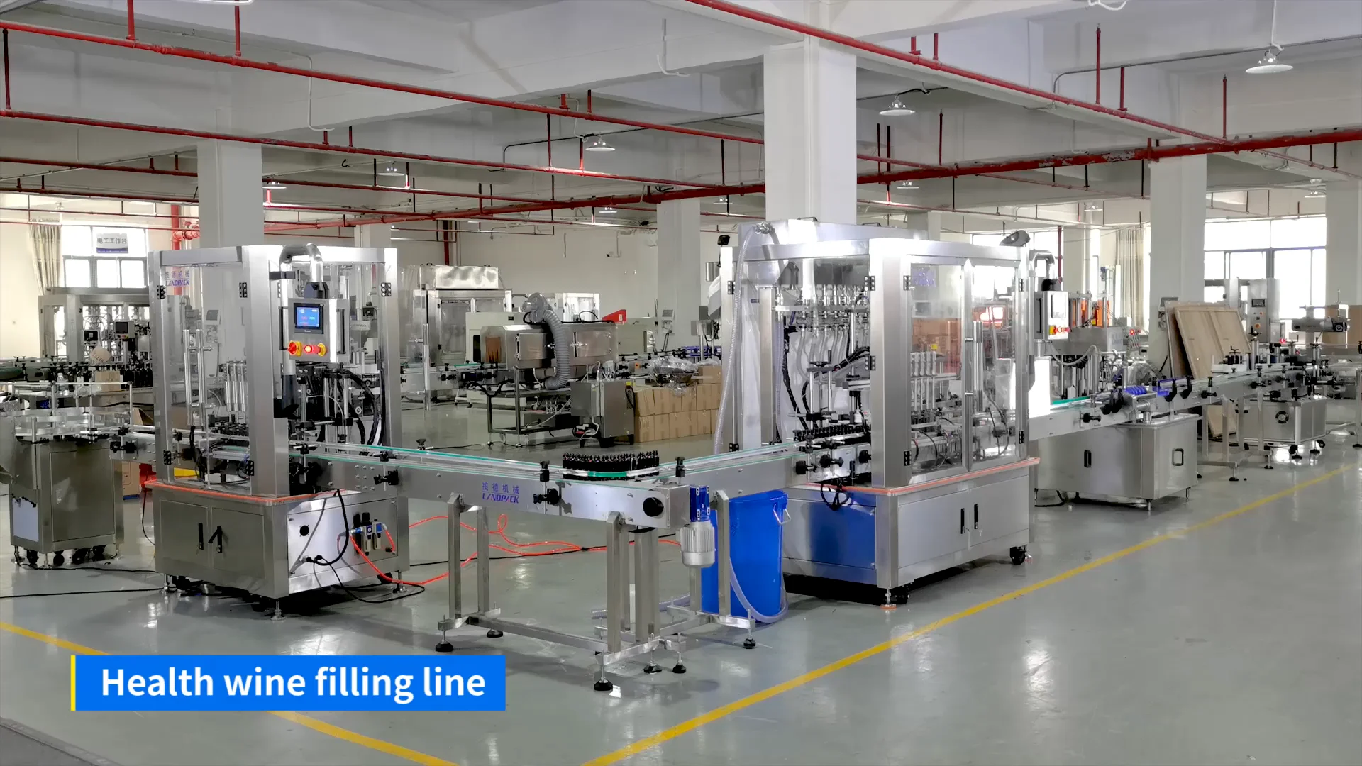 Mechanical Servo Pump 750ml Red Wine Vodka Glass Bottle Bottling ...