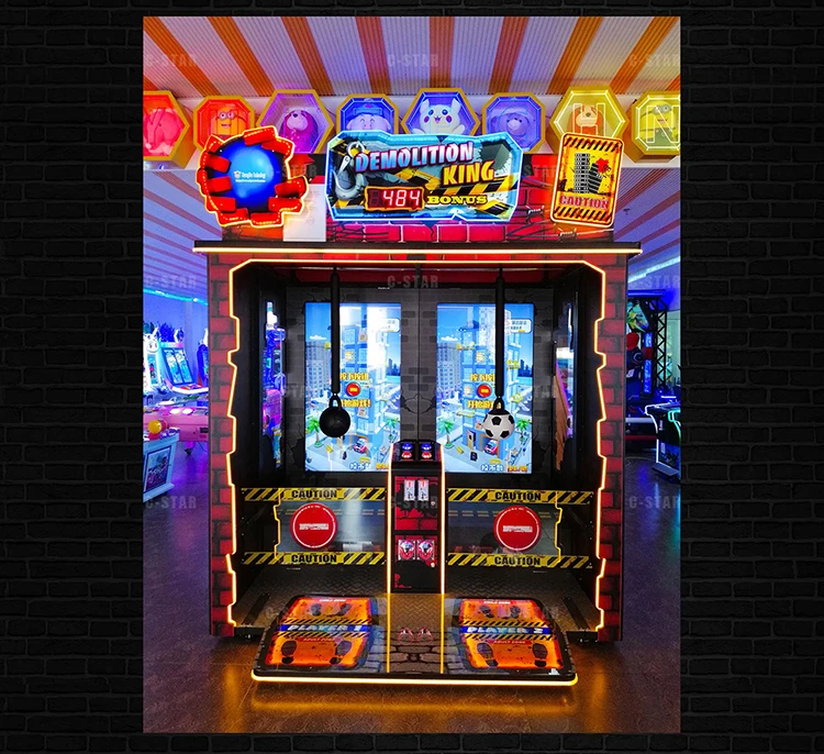Professional Factory Wrecking King Decompression Smashing Ball Arcade ...