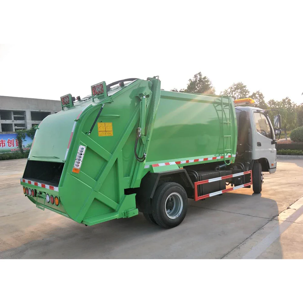 Foton 6000 Liters Waste Management Vehicle Mobile Garbage Collector 6 ...