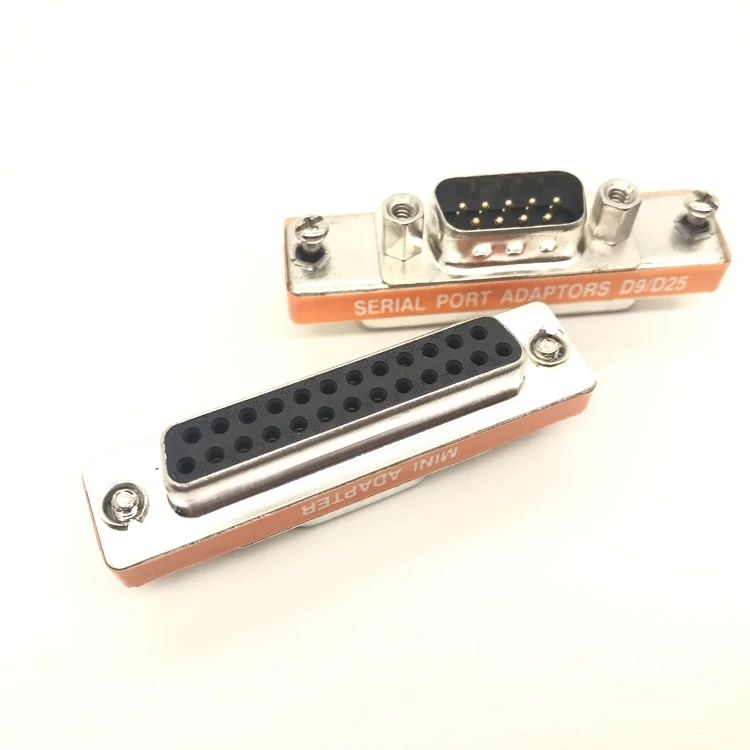 Db9 Male To Db25 Female Rs232 Serial Adapter - Buy Db9 Male To Db25 ...
