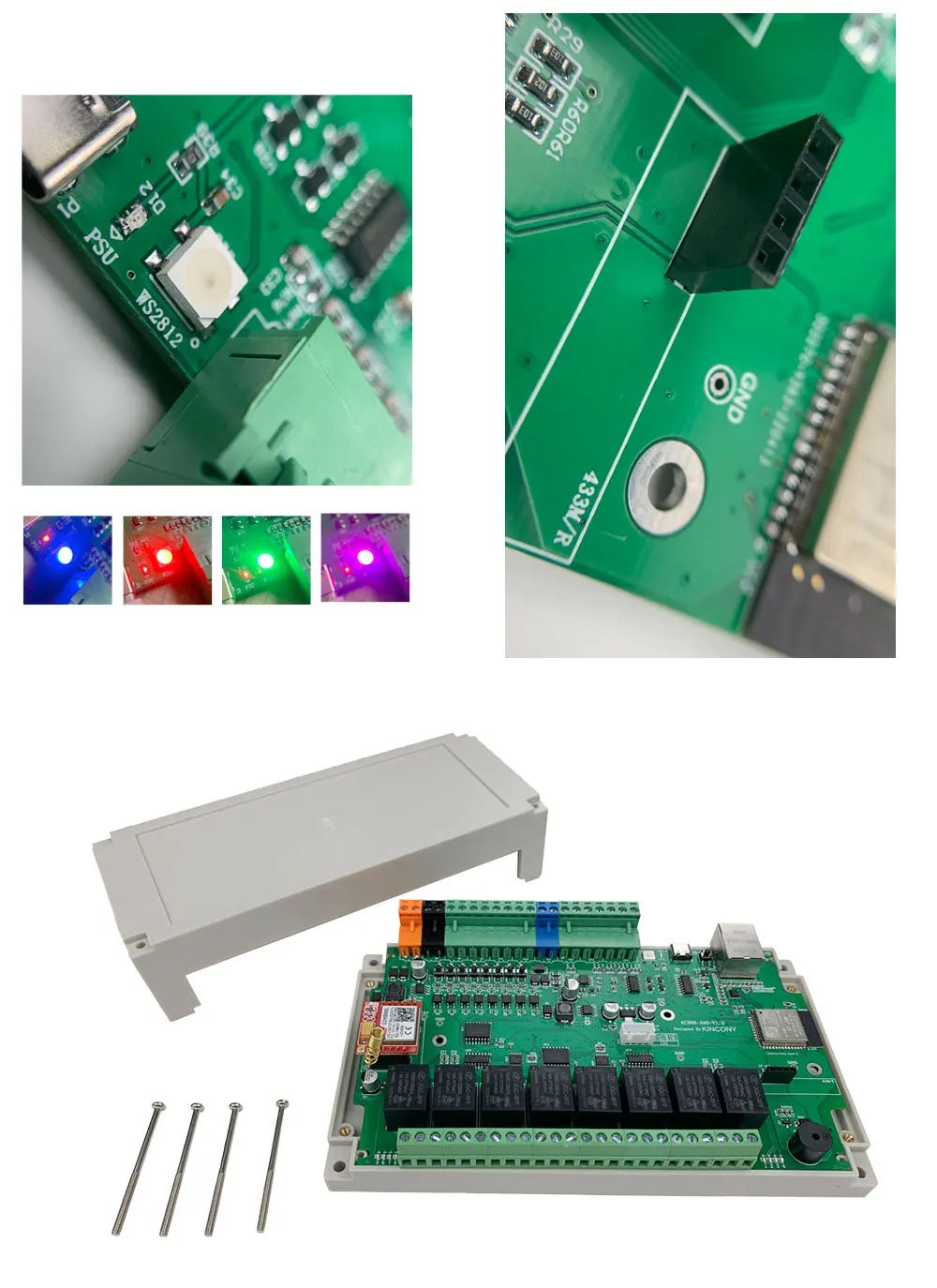 KC868-A8S Esp32 with Relay Board - Smart and Versatile