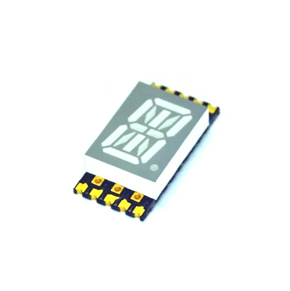 0.40 Inch Ultra Thin Full Color Surface Mount 4011 Smd Smt Single Digit 14 Segment Alphanumeric ...