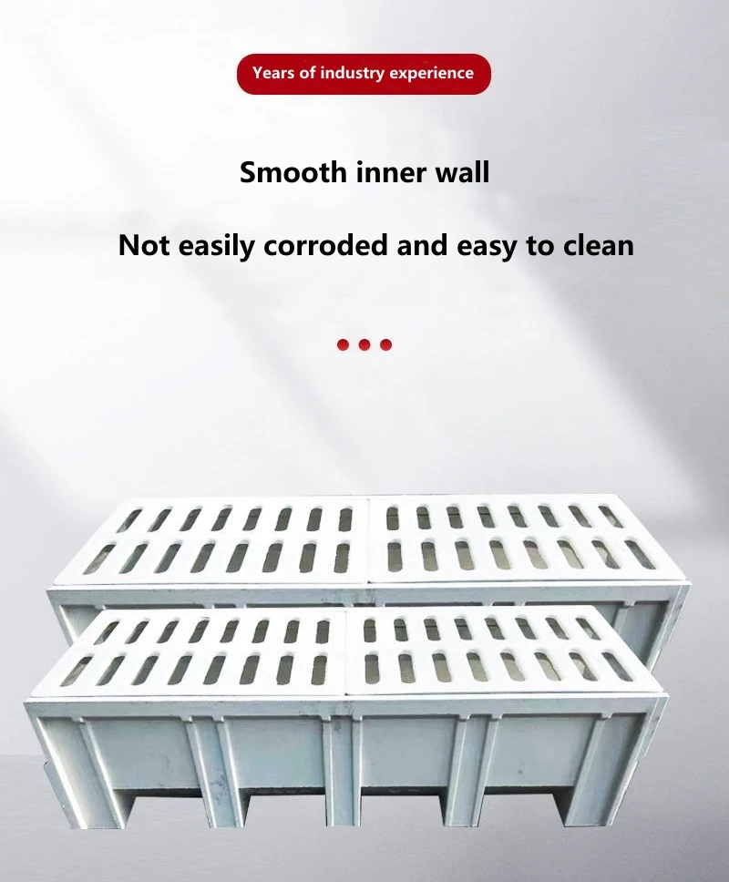 Available Frp Drainage Trench Models Complete Frp Composite Resin ...