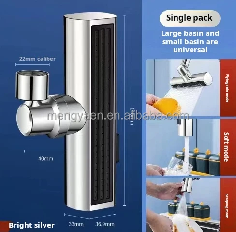 Tap Three Water Outlet Modes Faucet Water Saving Aerator Tap Faucet ...