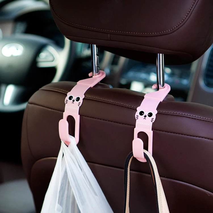 New Trend Product Car Seat Headrest Hook Hanger Storage Organizer ...