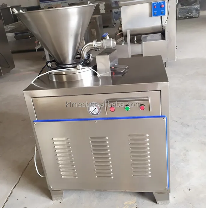Industrial Automatic Electric Hydraulic Vacuum Chicken Sausage Stuffers ...