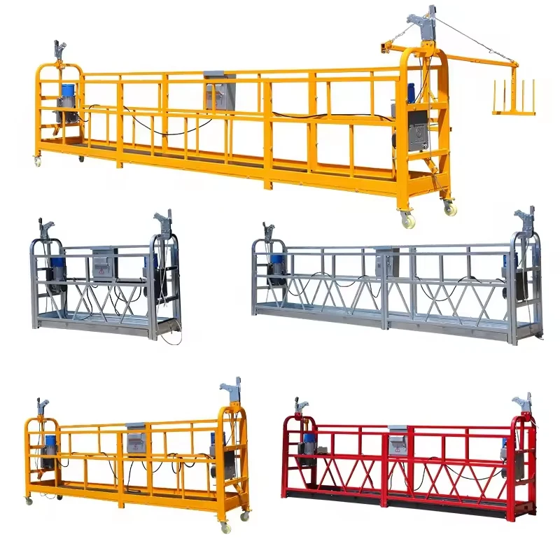 High Rise Window Cleaning Equipment ZLP800 Model Scaffold ZLP630 Model ...