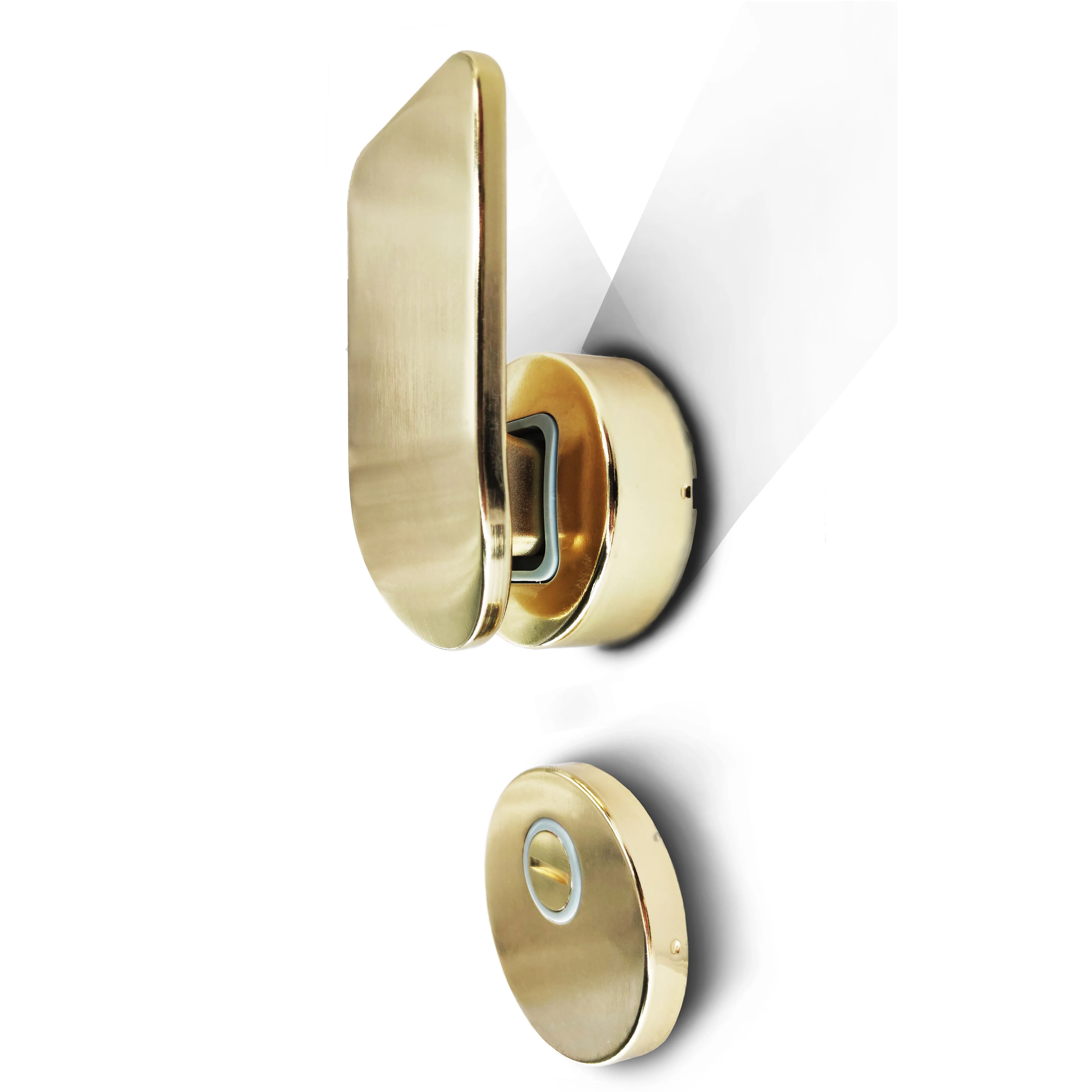 Modern Bedroom Door Locks Mute Door Handle Lock with Key Custom Mortise ...
