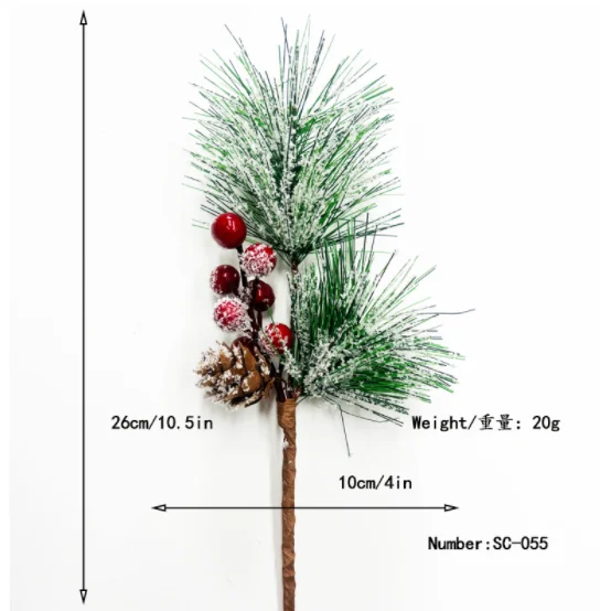 Artificial Pine Tree Branches - Perfect for Holiday Decor