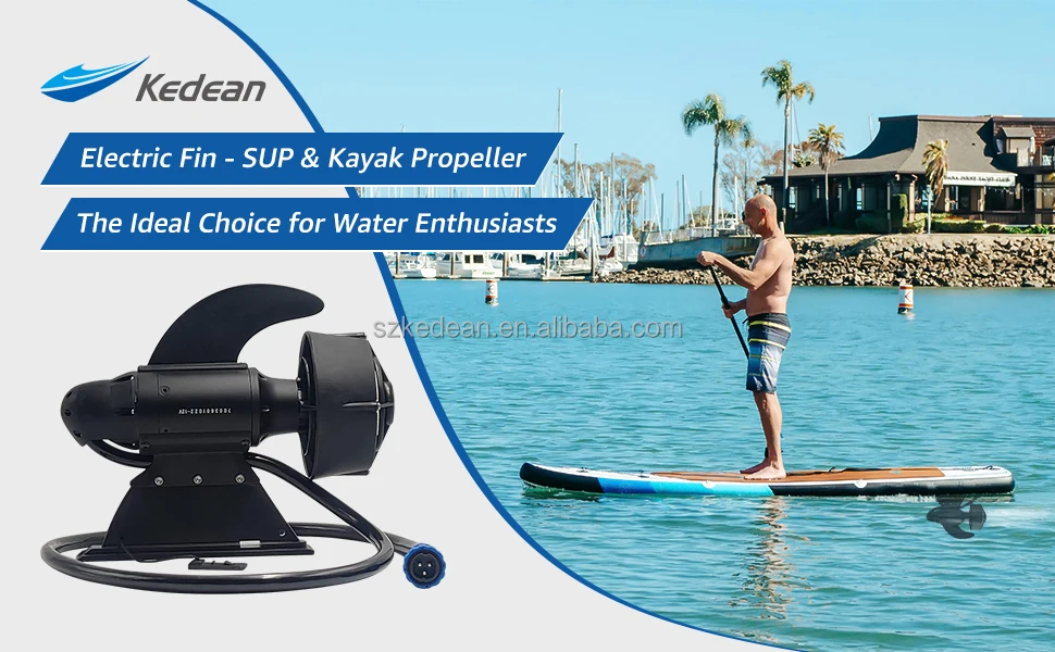 SUP Motor for Paddle Board & Kayaks, 600W Electric Fin Thruster, 28LBS ...