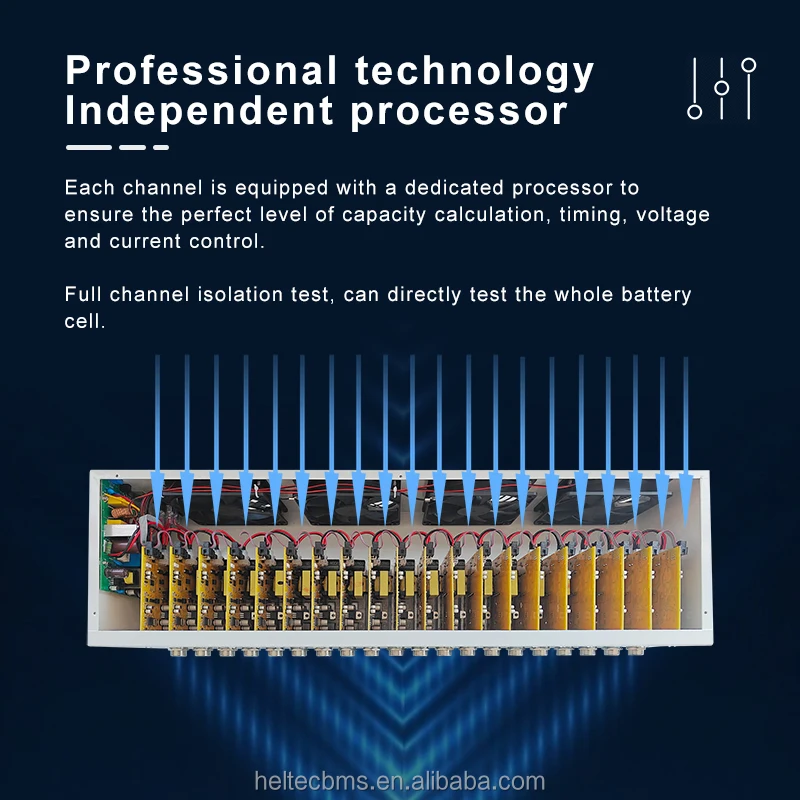 20 Channel Battery Charge/discharge Equalization Instrument