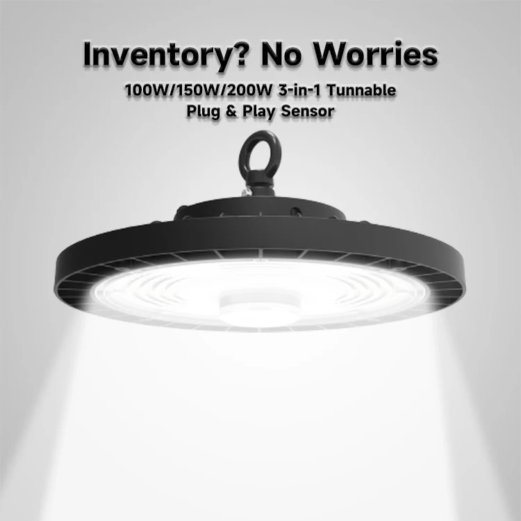 Highbay 100w 150w 200w Commercial & Industrial Dip Dimmable Hi Bay ...