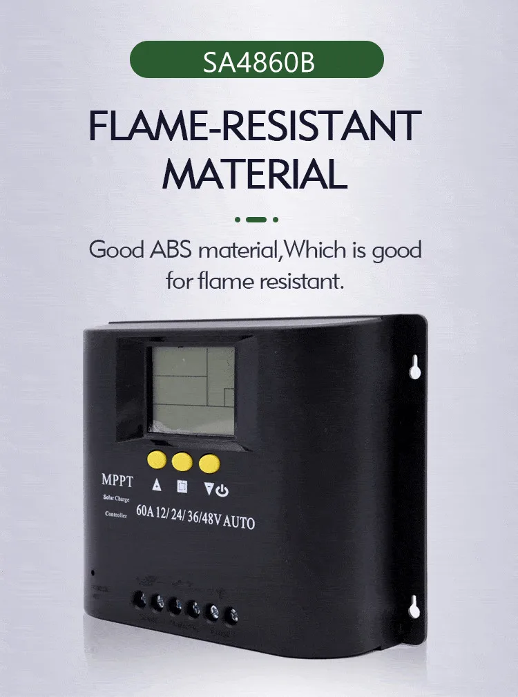 Pwm Solar Charge Controller 12v 24v 36v 48v 40a 50a 60a Solar Regulator ...