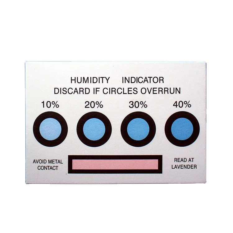 Silica gel desiccant Humidity indicator cards.| Alibaba.com