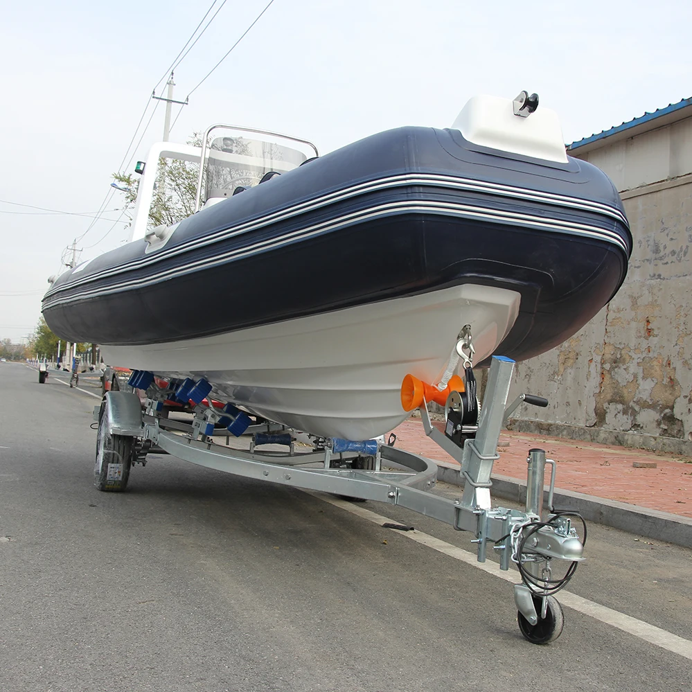 5.2m 17ft Rib Boat Hypalon 520 Rib Boot Hypalon Aluminium Rib-520c With ...