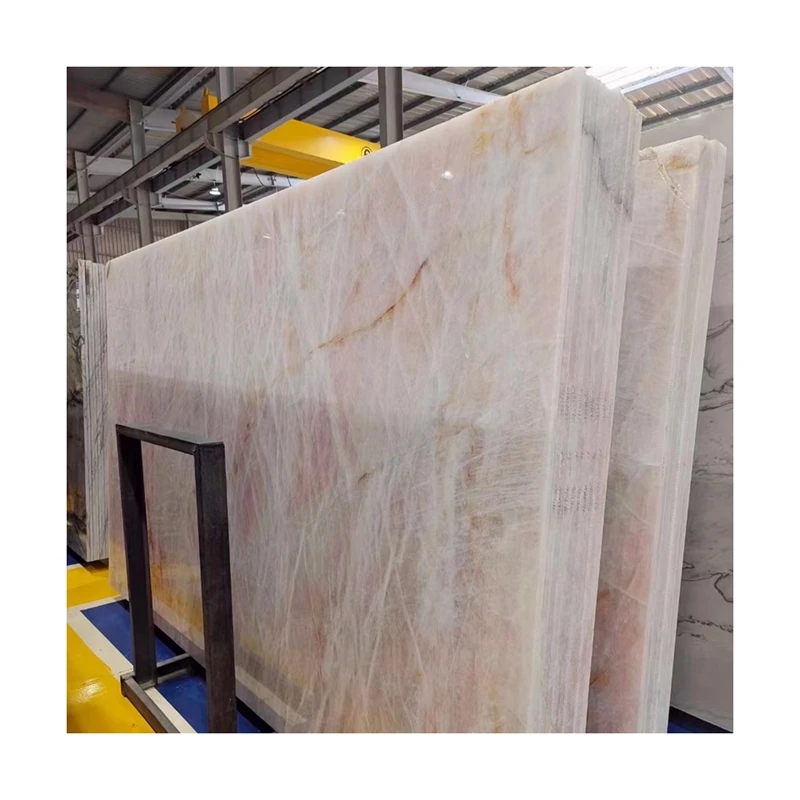 Cristallo Polished Pink Quartzite Slabs Natural Marble| Alibaba.com