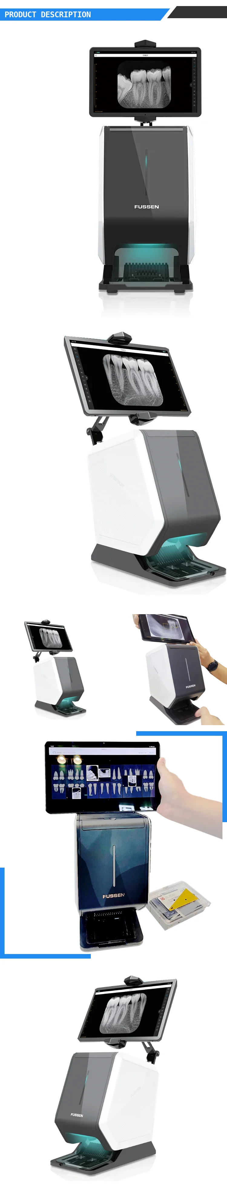 Fussen 220 Dental Digital Intraoral X-ray Imaging Plate Psp Scanner ...