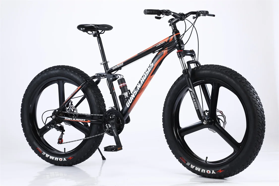 New 20-Inch Fat Tire Bicycle with 21-Speed Disc Brake Aluminum and ...