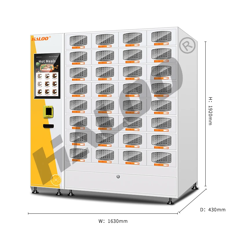 Haloo Vending Machine Supplier - Hot Food Locker Solutions