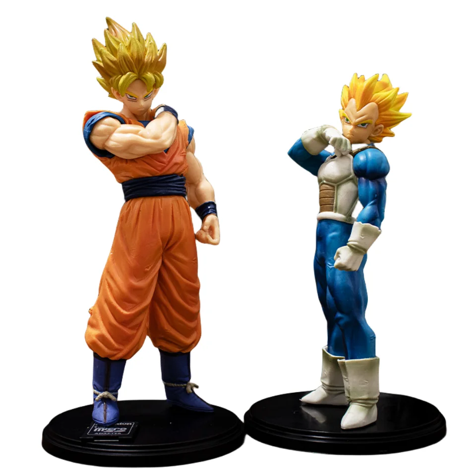 Japan Anime Dbz Figurine Super Saiyan Awakening Goku Vegeta Pvc Toy ...