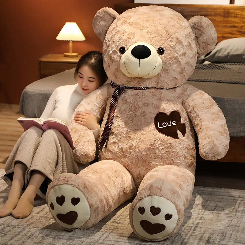 Custom Valentine's Day Cute Human Size Teddy Bear Skin Doll Animal Soft ...