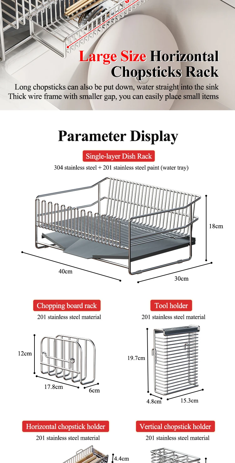 Stainless Steel Kitchen Corner Dish Rack Over Sink - Buy Stainless ...