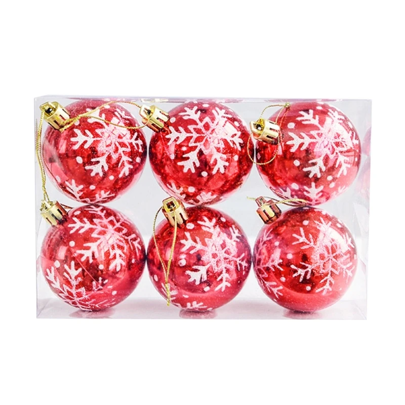 Christmas Glass Balls Ornaments For Christmas Tree Decorations Hanging ...