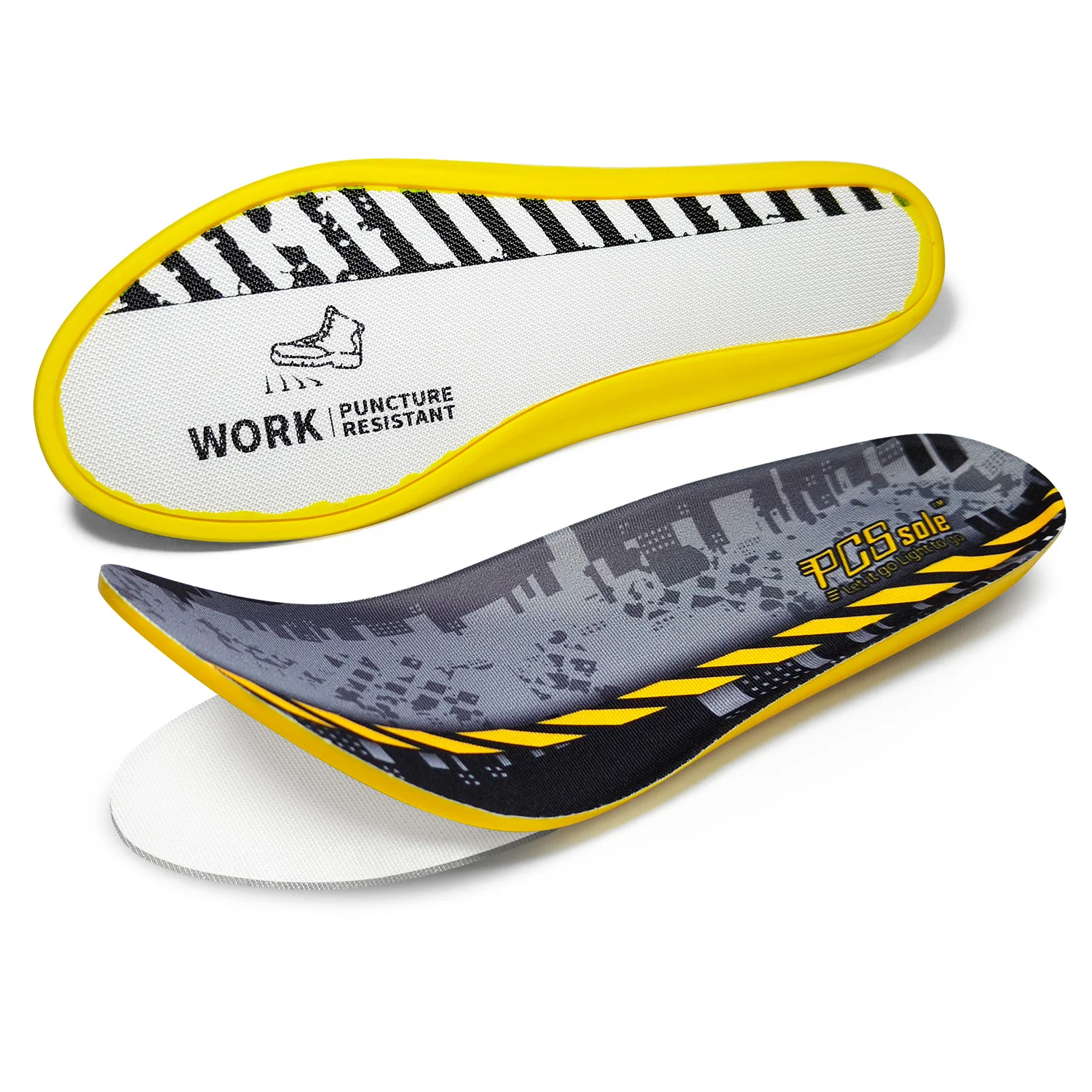 Construction Site Safety Labor Shoe Insert Puncture Proof Kevlar ...