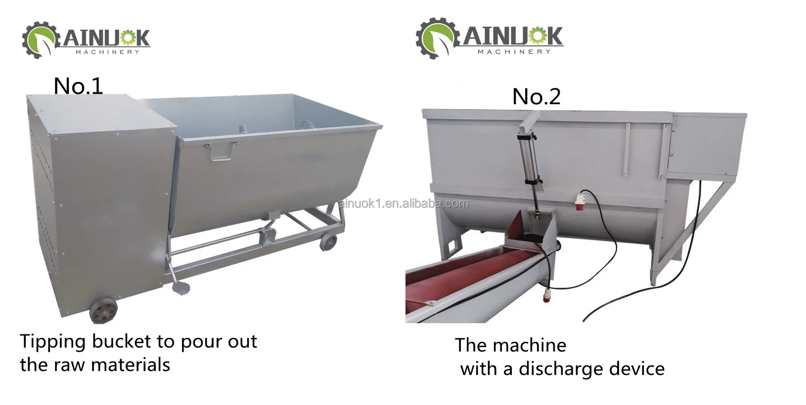 New Design Substrate Mixing Machine For Oyster Mushroom/mixing Machine ...