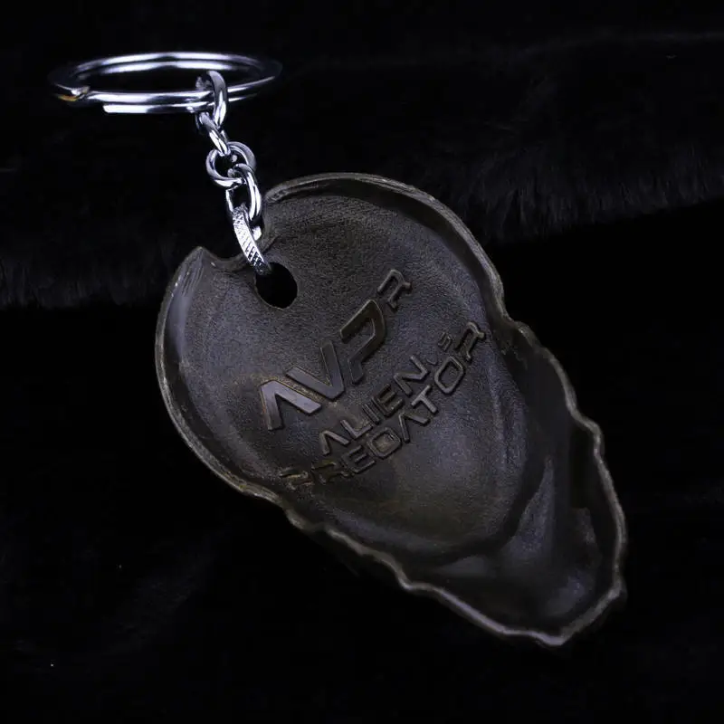 Hot Movie AVP Alien Vs Predator Predator Metal Figure Toy Pendant Key Chain