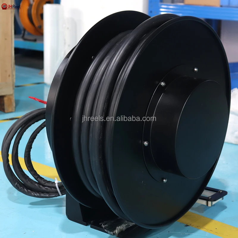 Spring Loaded Auto Rewind Cable Reel Roller Drum Reel Cable Power ...