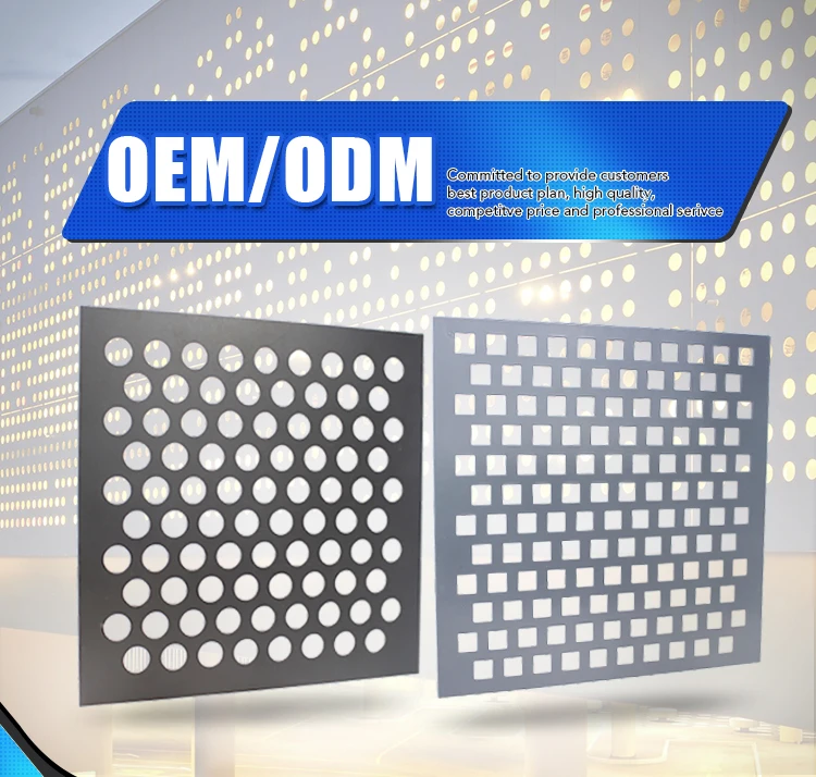 Perforated Aluminum Metal Mesh for Curtain Wall Facade