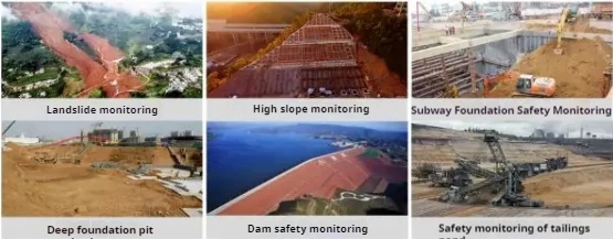 Deep Horizontal Displacement Automatic Monitoring Inclinometer for ...