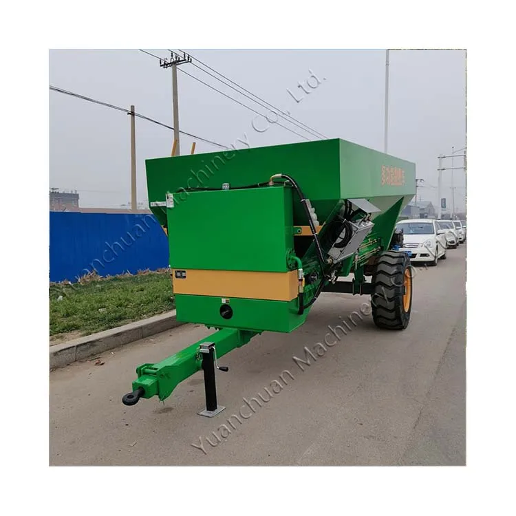 Disc Rear-mounted Fertilizer Spreader Hydraulic Farm Manure Spreader ...